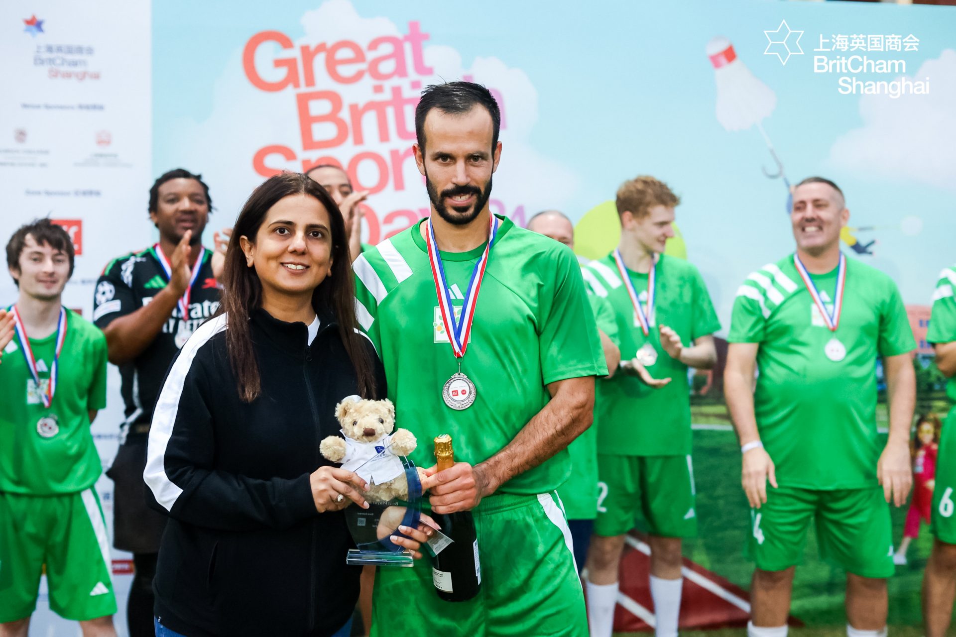 Inaugural Corporate Sports Day Champions Sportsmanship and Inclusiveness